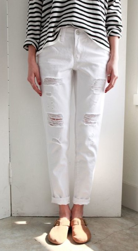 Trend Outfit With Pin Rolled Up Jeans » Celebrity Fashion, Outfit ...